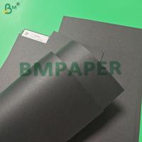 China 250gsm 300gsm Black Card Paper For Jewelry Package Excellent Printability for sale