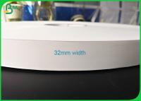 China Eco - Friendly 28gsm 32mm Food Garde Straw Wrapping Paper For Straw Packaging for sale