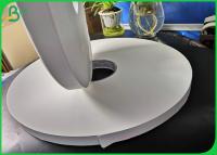 China Eco - Friendly 28gsm 32mm Food Garde Straw Wrapping Paper For Straw Packaging for sale