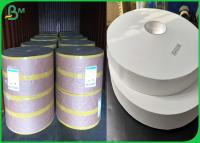 China Eco - Friendly 28gsm 32mm Food Garde Straw Wrapping Paper For Straw Packaging for sale