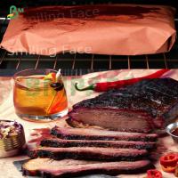 China Food-grade 66gs Pink Peach Butcher Paper 24x175' FDA Approved for sale