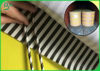China 100% Food Grade Straw Wrapping Paper Roll Natural Material Black Straw Paper for sale