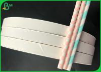 China Customized 28G 60G Biodegradable Food grade Straw Paper Roll with Printable for sale