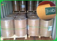 China High Stiffness Brown Craft Paper Roll Water Resistant For Making DIY Bookmark for sale