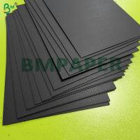 China Corrugated E - Flute Jet Black 3 Layer 110g + 110g + 110g For Perfume Inner Sheet for sale