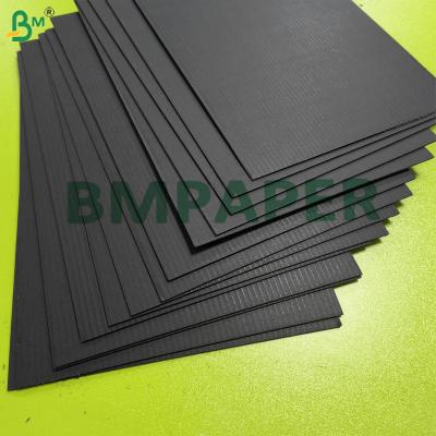 China Corrugated E - Flute Jet Black 3 Layer 110g + 110g + 110g For Perfume Inner Sheet for sale
