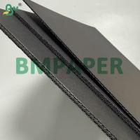 China Black Color E Flute 1.75mm Corrugated Sheets 43 Inches By 28 Inches for sale