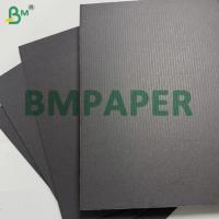 China Black Color E Flute 1.75mm Corrugated Sheets 43 Inches By 28 Inches for sale
