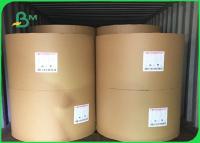 China Durable Large Craft Paper Roll , Recyclable White / Brown Kraft Paper Roll for sale