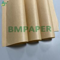 China Eco-Friendly Greaseproof Brown Kraft Paper 30-45gsm Food Wrapping Paper for Bread Pastries Takeaway Packaging for sale