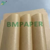 China Eco-Friendly Greaseproof Brown Kraft Paper 30-45gsm Food Wrapping Paper for Bread Pastries Takeaway Packaging for sale
