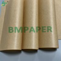 China Eco-Friendly Greaseproof Brown Kraft Paper 30-45gsm Food Wrapping Paper for Bread Pastries Takeaway Packaging for sale