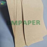 China 40g 50g Food Safety Brown Kraft Paper For Bakery Bags High Strength 79 x 109cm for sale