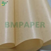 China 42gsm Two Side Silicone Coated Brown Baking Paper for Steaming for sale