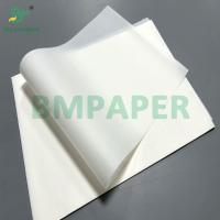 China 35gsm  40gsm White Color Greaseproof Paper For Fast Food Bags 390mm 532mm for sale