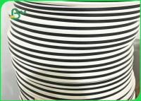 China 60GSM 120GSM Printed Drinking Straw Wrapping Paper For Milk Degradable for sale