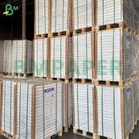 China 1mm One Side Coated White Top with Grey Back Duplex Cardboard for sale