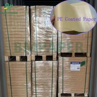 China Oil Resistance 30gsm +15PE Coated Paper For Cutlery Packaging 70 x 100cm for sale