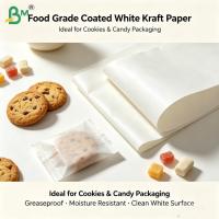 China Hygienic Food Wrapping Papers, 45g White MG Paper + 9g PE for sale
