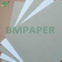 China 230gsm Coated One Side Duplex Cardboard White Face Grey Back for sale