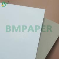 China 230gsm Coated One Side Duplex Cardboard White Face Grey Back for sale