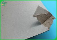 China High Thickness Grey Cardboard Sheets 1mm 1.5mm Uncoated Recycled Gray Board for sale