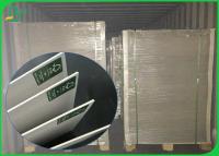 China BMPAPER Recycled Pulp Board 1000gsm 70*100cm Size Grey Carton With Grey Back for sale