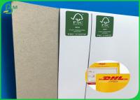 China One Side White Duplex Board Roll Custom Size 230GSM 250GSM 300GSM Good Stiffness for sale