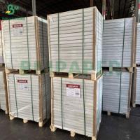 China 1.6mm 1.7mm 1.8mm Pure Wood Pulp White Absorbent Paper to Cups Coasters 66 x 106cm for sale