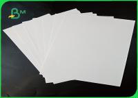 China Food Grade White Kraft Paper Roll / White Bleached Kraft Paper 260 GSM Free Sample for sale