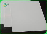China Food Grade White Kraft Paper Roll / White Bleached Kraft Paper 260 GSM Free Sample for sale