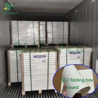 China 250g 300g 640 x 900mm Food Compliant GC2 folding box board For Frozen Foods for sale