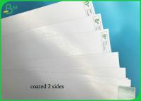 China Coated Double Sides Art Board Paper Light thickness 80g 95g with Virgin pulp for sale