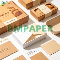 China 250gsm Fully Coated GC2 White Folding Box Board Manila Back For Bakery Products for sale