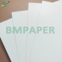 China 300gsm+10gsm Coating Oil Resistant White Cardboard for Food Box for sale