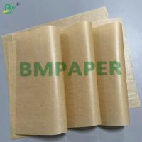 China Heat Resistant Waterproof 30gsm 40gsm Silicone Oven Paper For Food Wrapping Paper for sale