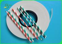 China 60g 120g High quanlity Good price Printed Straw Wrapping Paper For drink Safe Disposable for sale