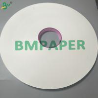 China 25gsm White Textured Light Weight Rolling Wrap Paper 27mm 30mm Width for sale