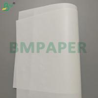 China 60gsm One Side Machine Glazed Glossy MG White Kraft Paper Rolls for sale