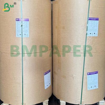 China 60gsm One Side Machine Glazed Glossy MG White Kraft Paper Rolls for sale