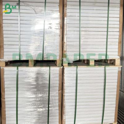 China 300gsm One Side Coated White Kraft Cardboard for Making Boxes for sale