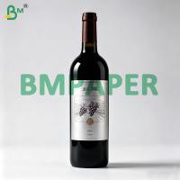 China 70gsm Metallized Wet Strength Paper For Beer Wine Label 1040mm X 730mm for sale