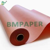 China 65gsm Unwaxed Pink Butcher Paper Roll For Smoking Meat & BBQ 18'' x 175 ft for sale
