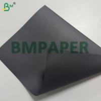 China 80gsm Double Sided Deep Matte Black Paper Sheets For Displays, Fade Resistant for sale