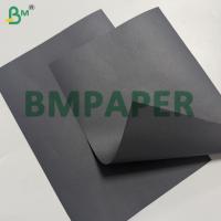 China 80gsm Double Sided Deep Matte Black Paper Sheets For Displays, Fade Resistant for sale