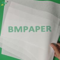 China Customized Printed Logo 40gsm White Greaseproof Paper For Sandwich Wrapping for sale