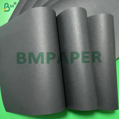China Smooth surface 80gsm Black Cardstock Solid Core Double-Sided Black Card Paper for sale