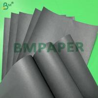 China Smooth surface 80gsm Black Cardstock Solid Core Double-Sided Black Card Paper for sale