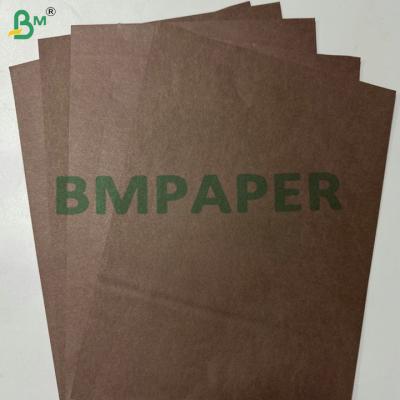 China Food Grade Oil-Proof Coffee Color Greaseproof Paper Roll 40gsm 45gsm Wrapping Paper for Sandwiches, Burgers & Baking for sale