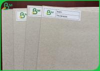 China 1.5mm 2mm Thick Grey Cardboard Paper High Hardness For Making Storage Box for sale